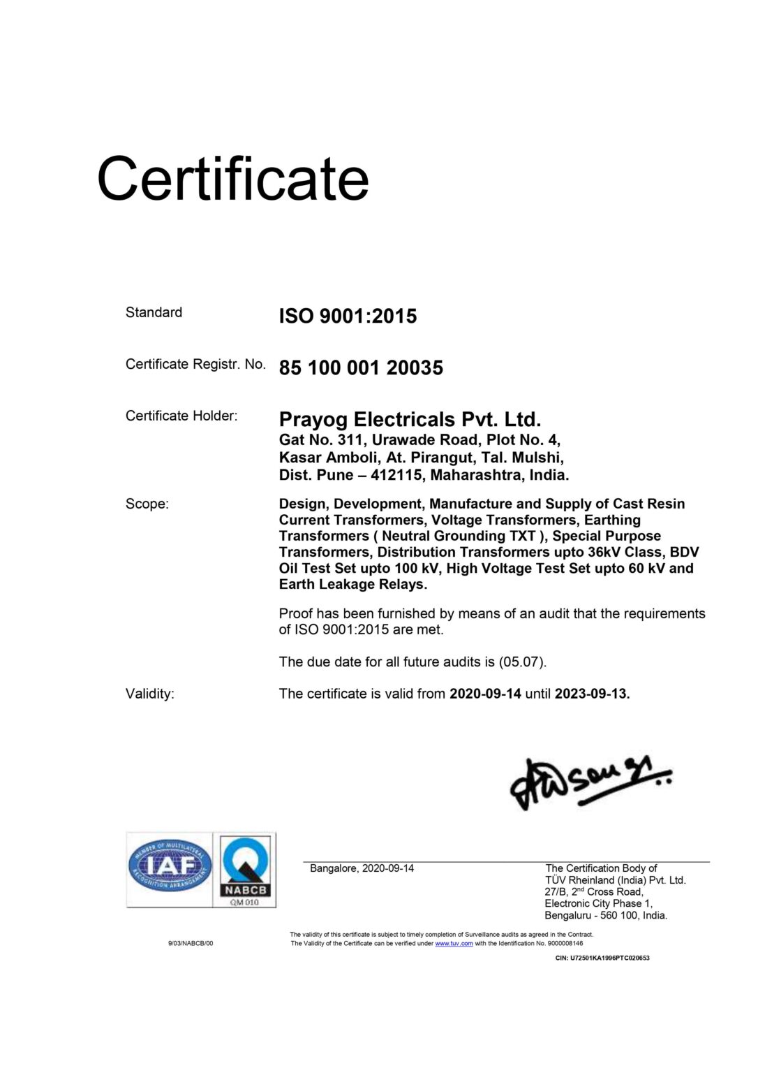 About – Prayog Electricals PVT LTD.